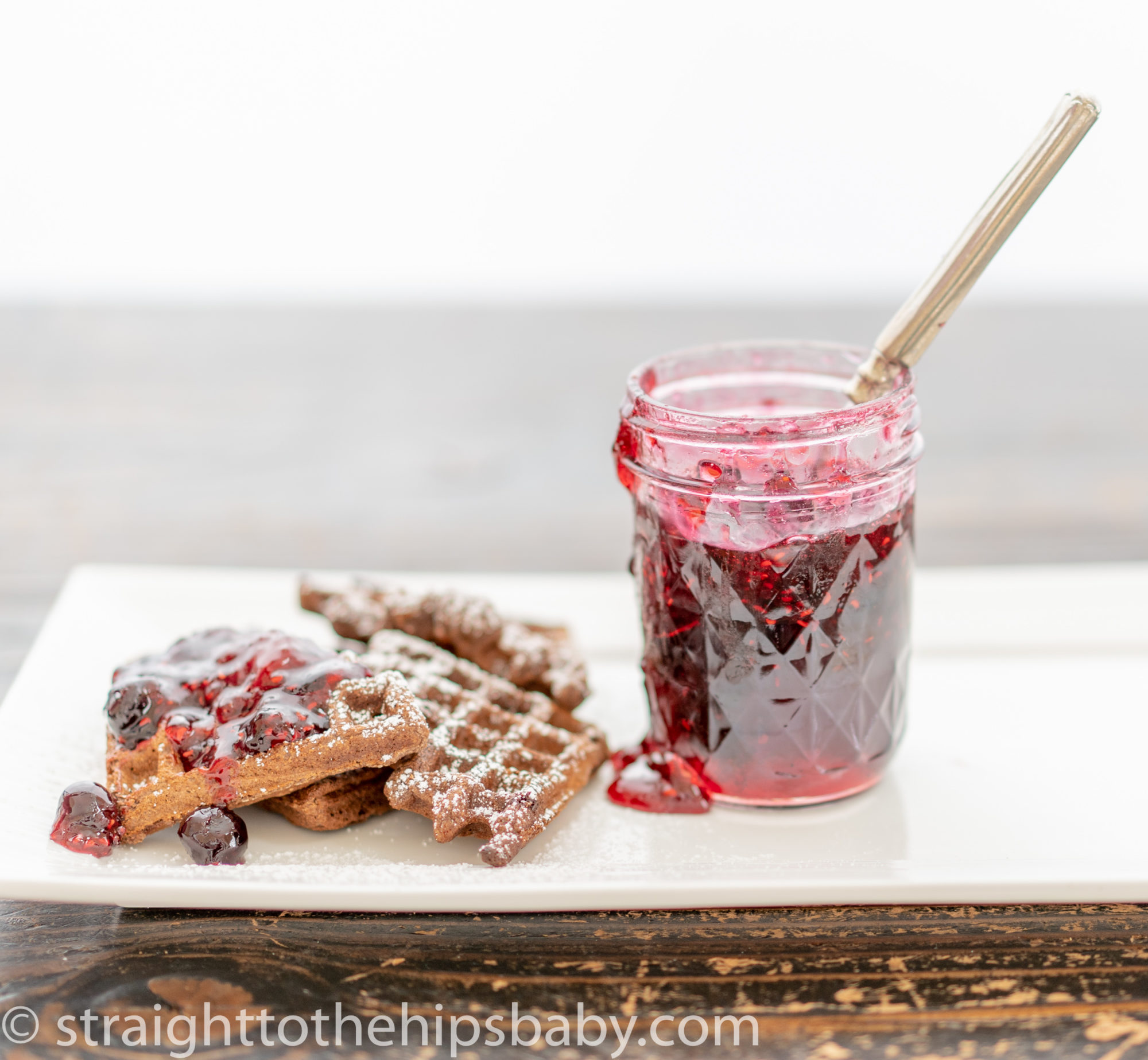 Wildberry Jam with Crème de Cassis - Straight to the Hips, Baby