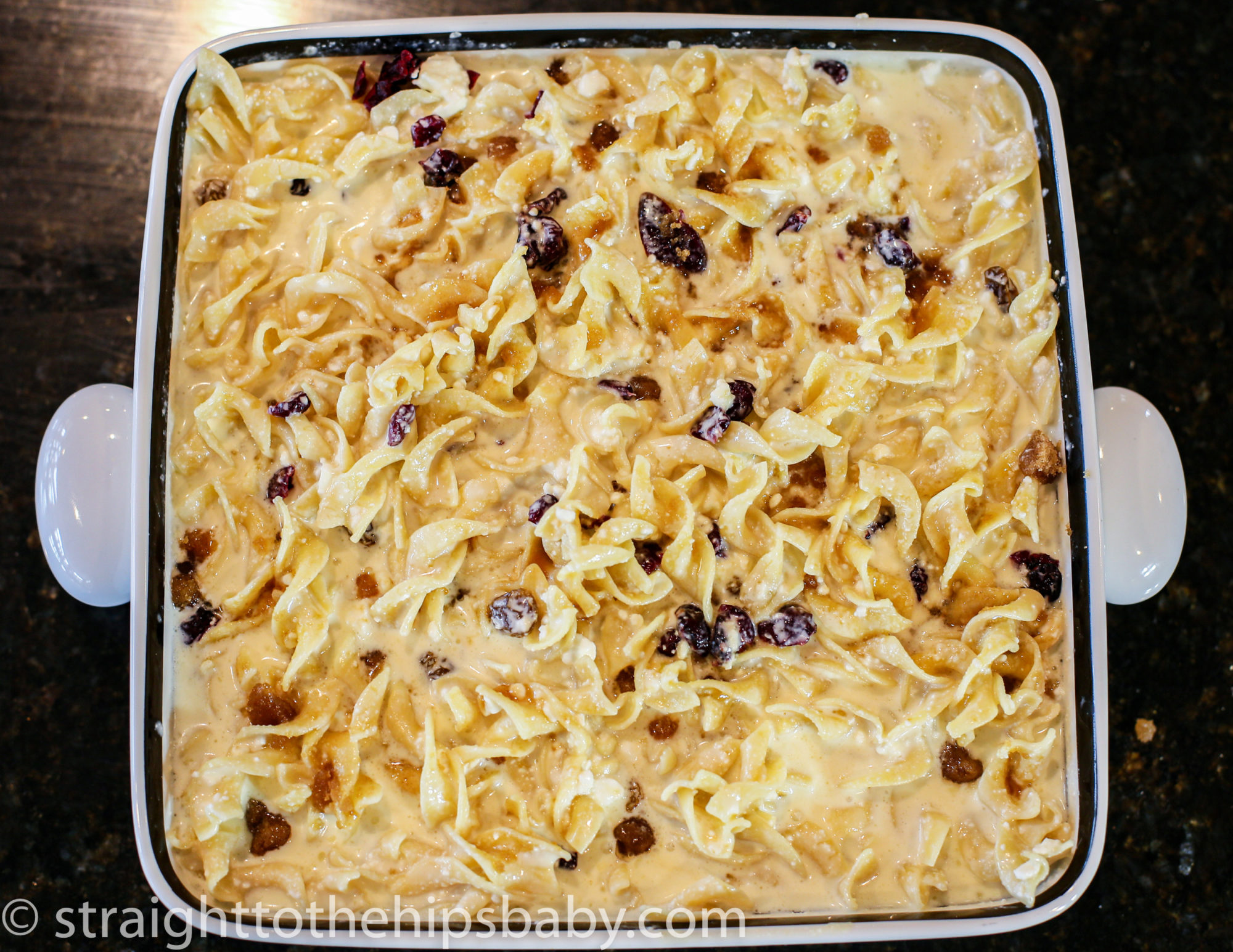 Sweet Noodle Kugel Recipe (Classic Jewish Dairy Kugel with Raisins ...