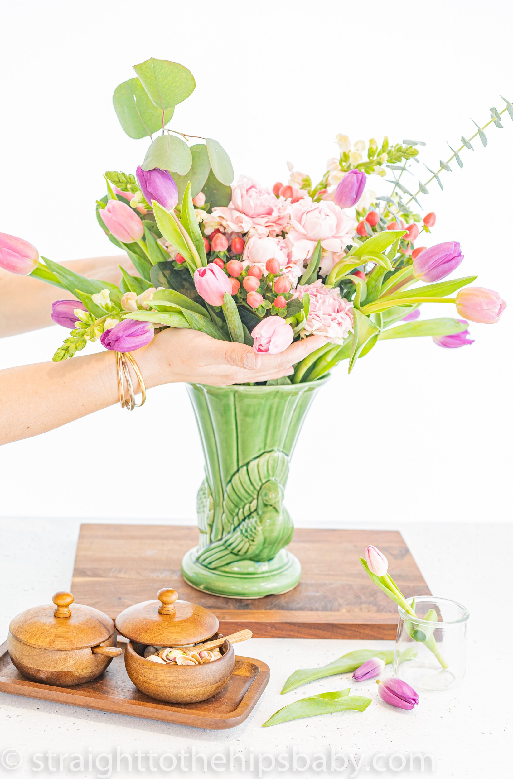 Pastel Flowers that Pop - Beautiful DIY Spring Bouquet