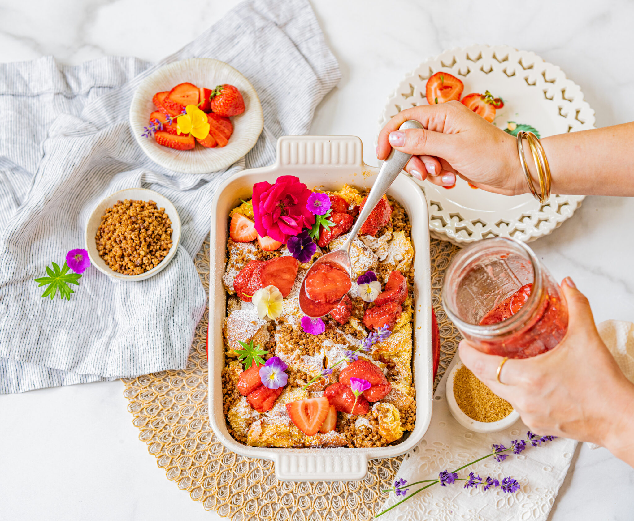 Make Ahead Challah French Toast Casserole (Easy Brunch Recipe ...
